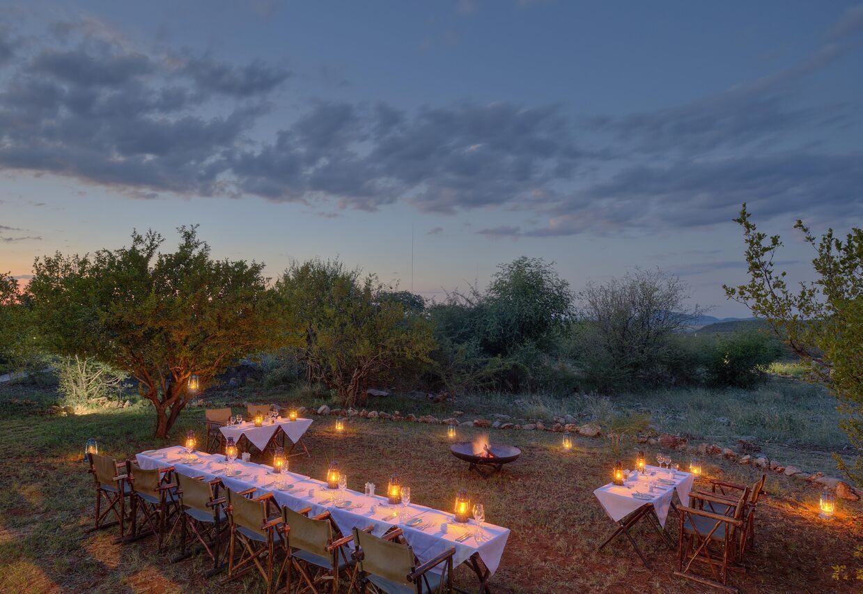 Rhulani Safari Lodge | Dining Spaces